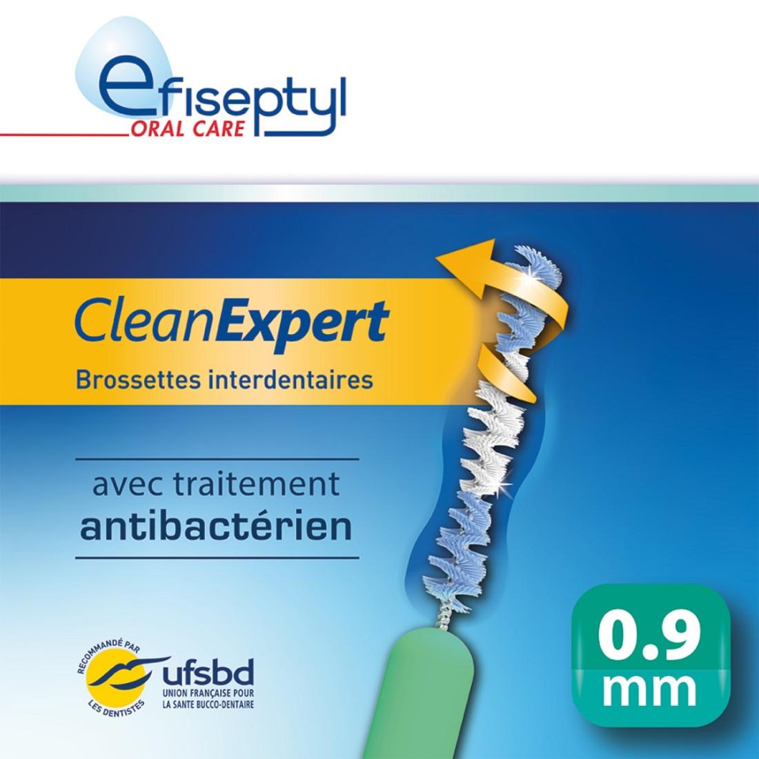 Brossette interdentaire Clean Expert, pour l'hygiène bucco-dentaire