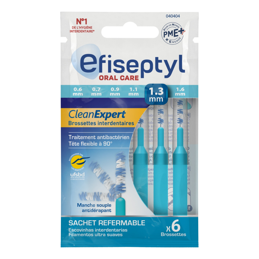 Brossette et bâtonnet interdentaire – Efiseptyl